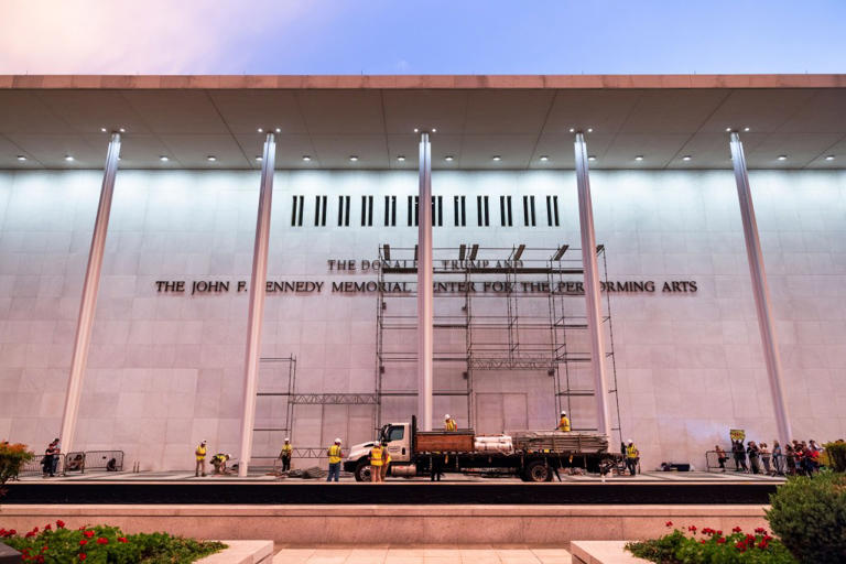 Trump’s name removal from Kennedy Center pushed to Saturday due to ...