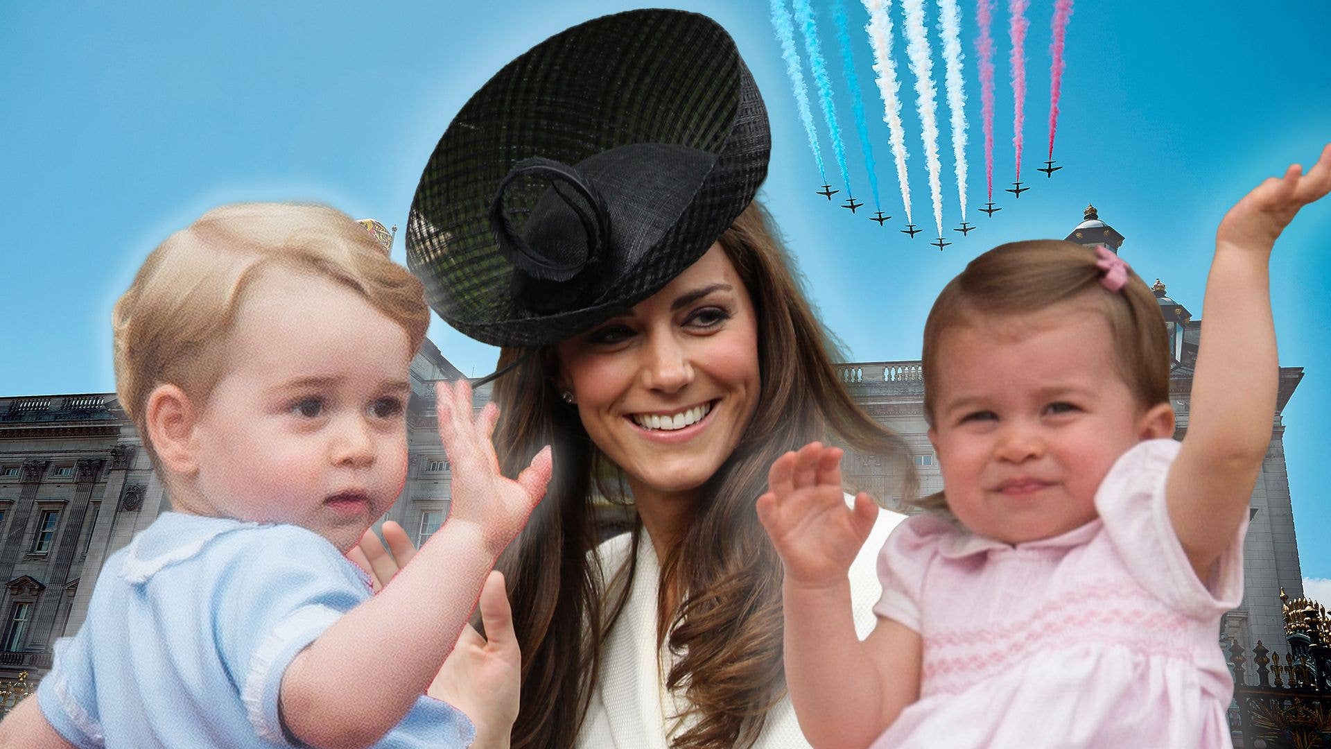Throwback to the royals' first appearances at Trooping the Colour - all ...