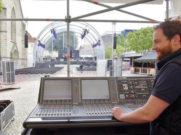 ESC-Tonmeister bei Hammer Open-Air-Festival im Einsatz: "Der Wind ist ...