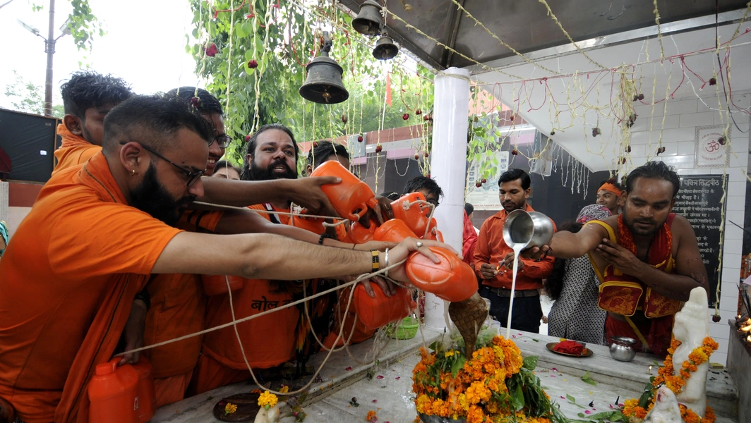 Devotees observe rare Adhikmas Shivratri with special rituals