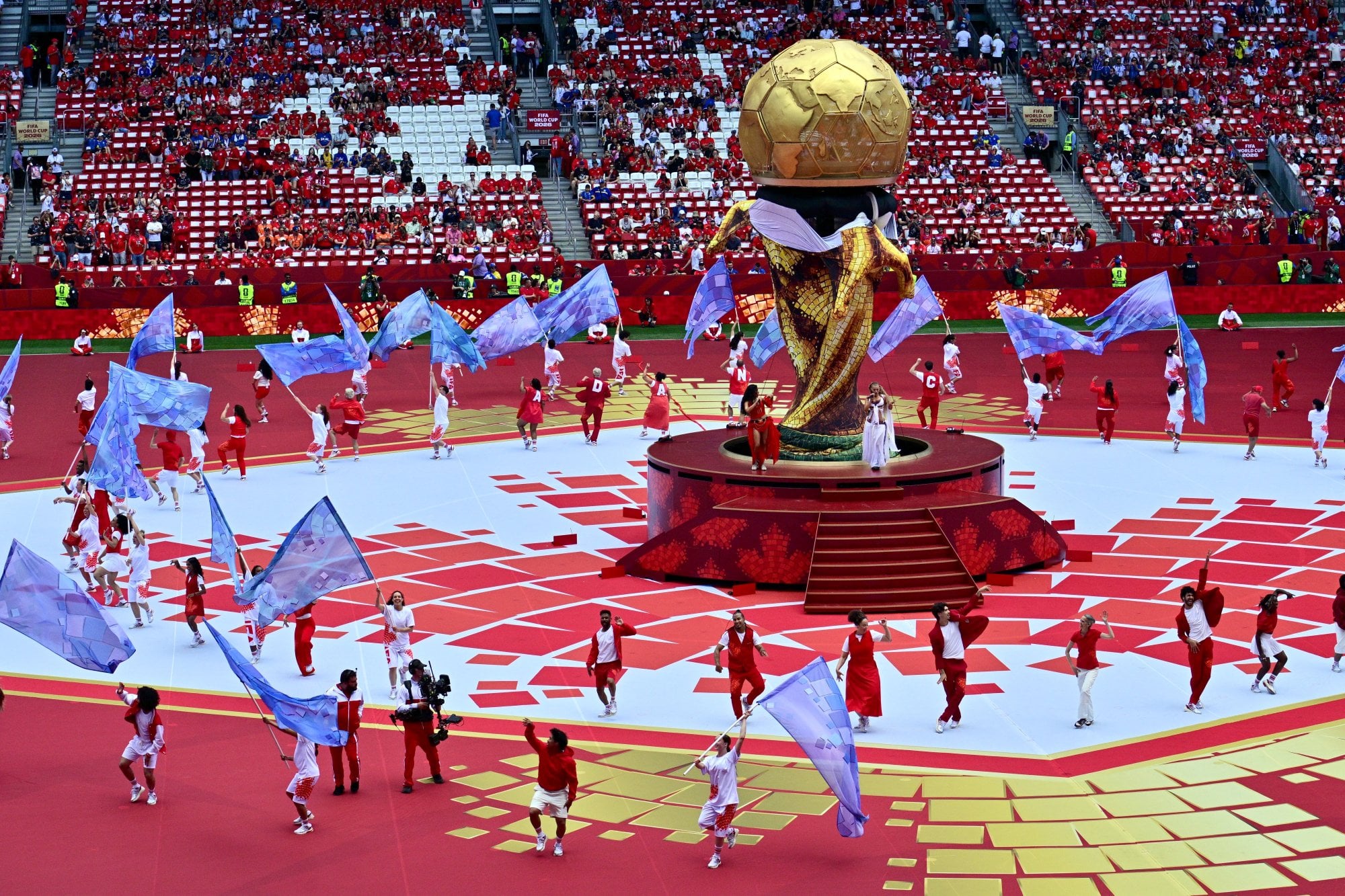 Chinese fans mock Canada’s World Cup opening ceremony after trophy ...