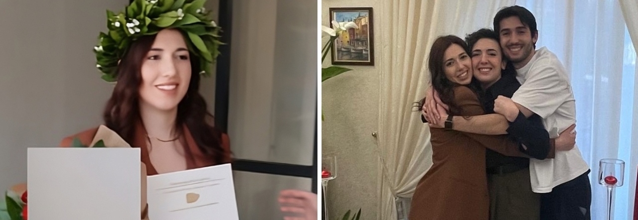 “Mi ha donato il suontempo”, Benedetta dedica la tesi alla sorella che ...