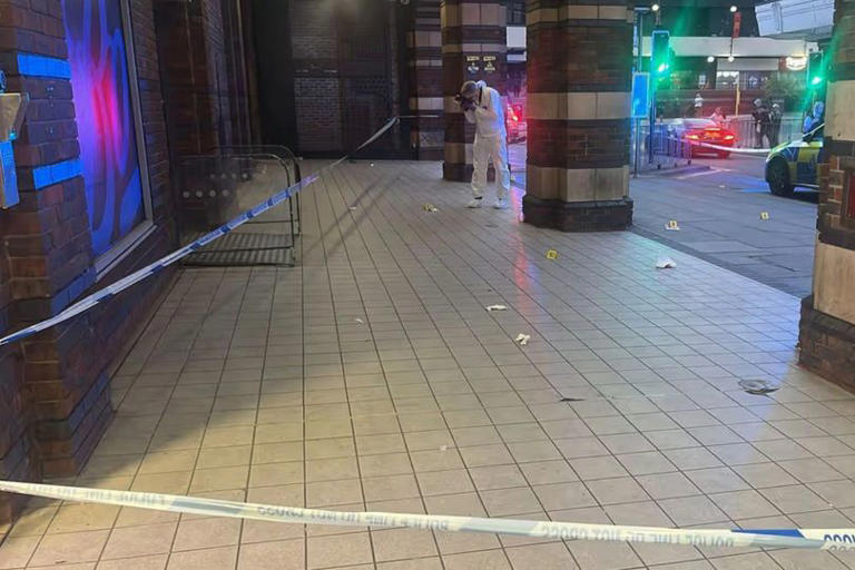 Police swarm Liverpool city centre as man 'covered in blood' after ...