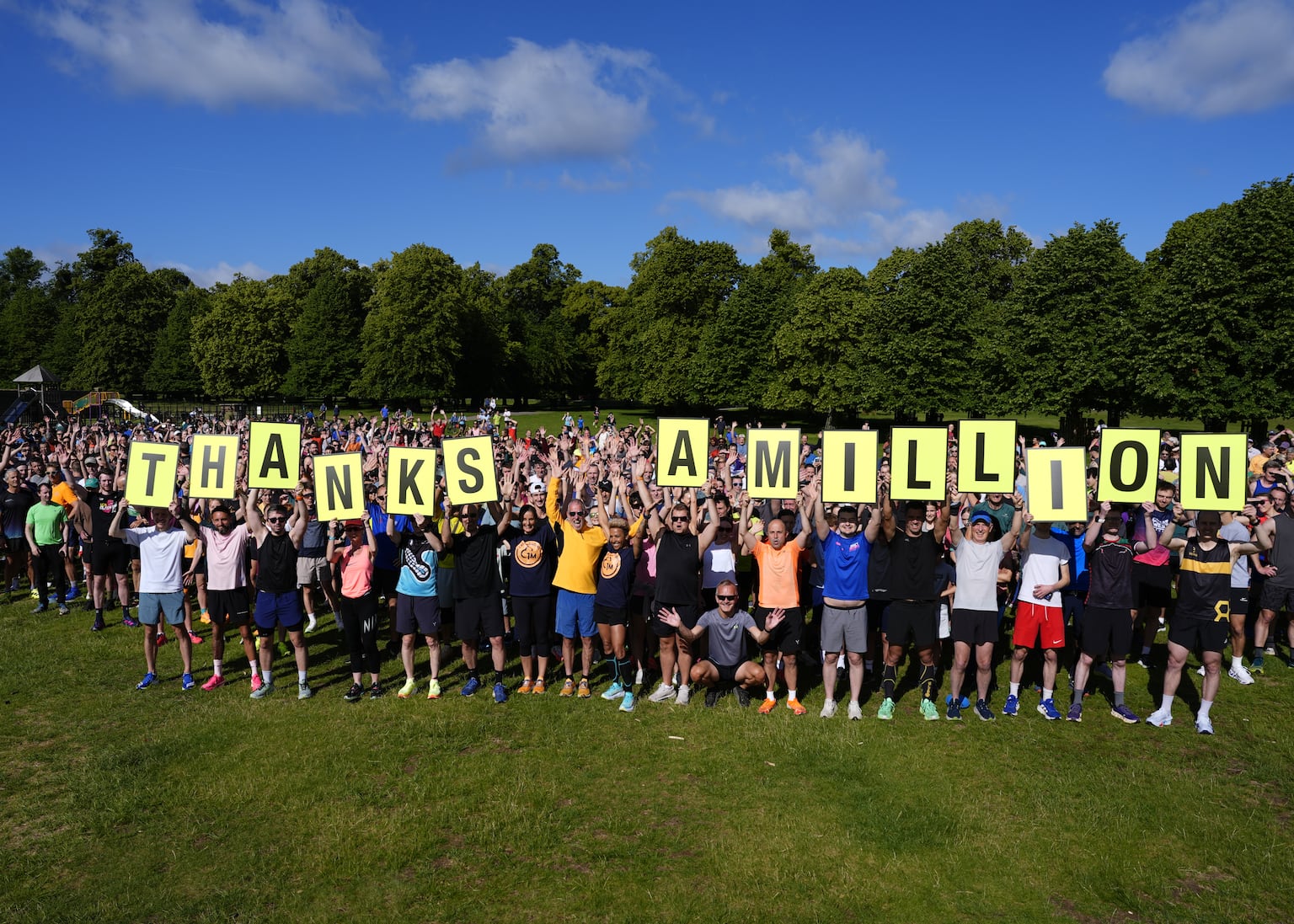 One millionth parkrun takes place with Dame Kelly Holmes among runners
