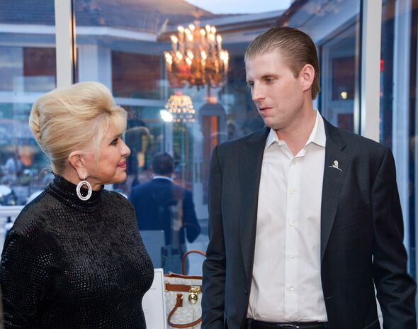 Ivana Trump's final five words to forgotten son Eric before she died