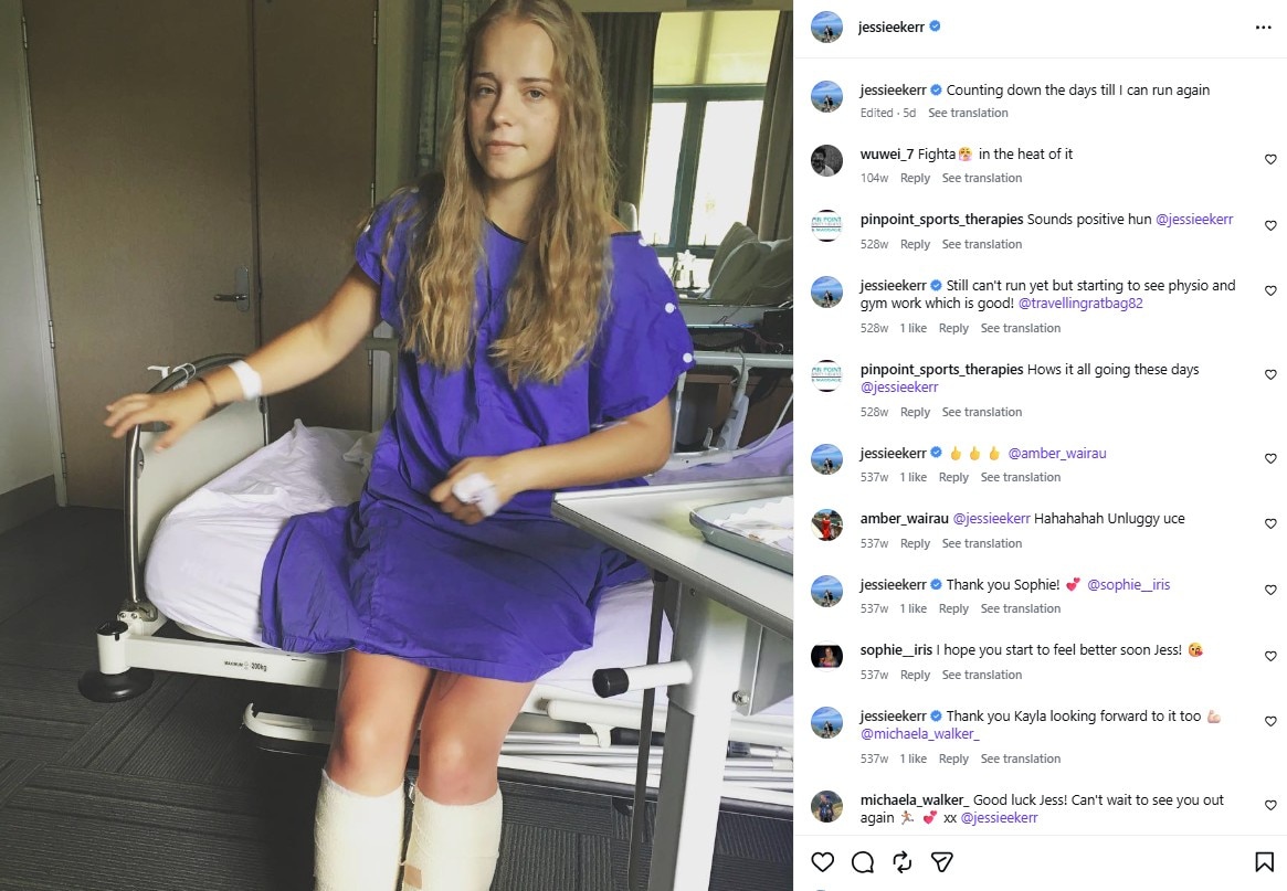 New Zealand's Jess Kerr refuses to let facial paralysis, diabetes crush ...