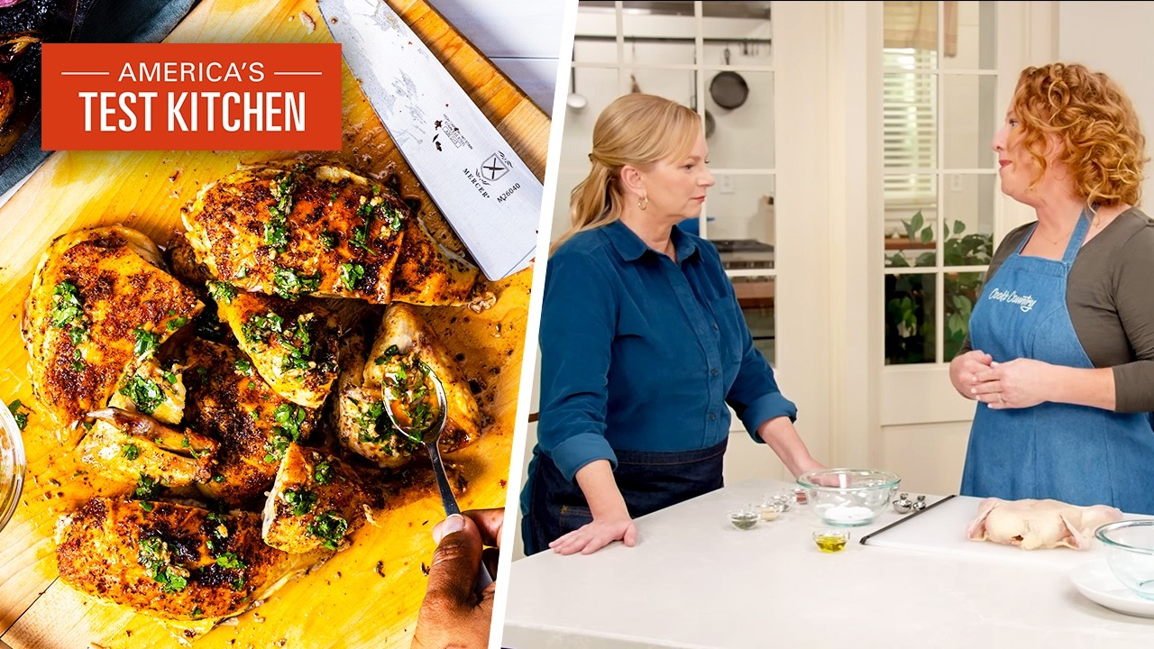 Easy one-pan dinner: Cast iron roasted chicken and root vegetables