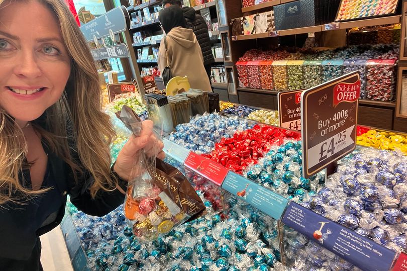 I went to Trafford Centre's new chocolate pick 'n' mix and got more ...