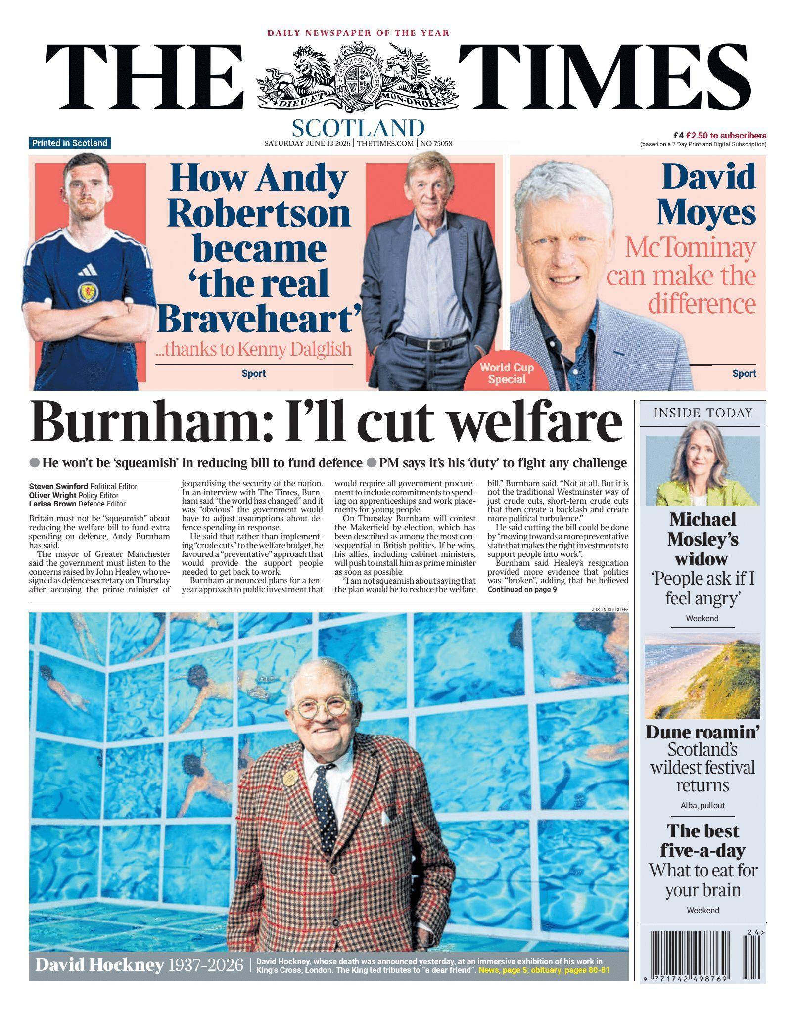 Saturday papers: 'American dreamland' in the World Cup