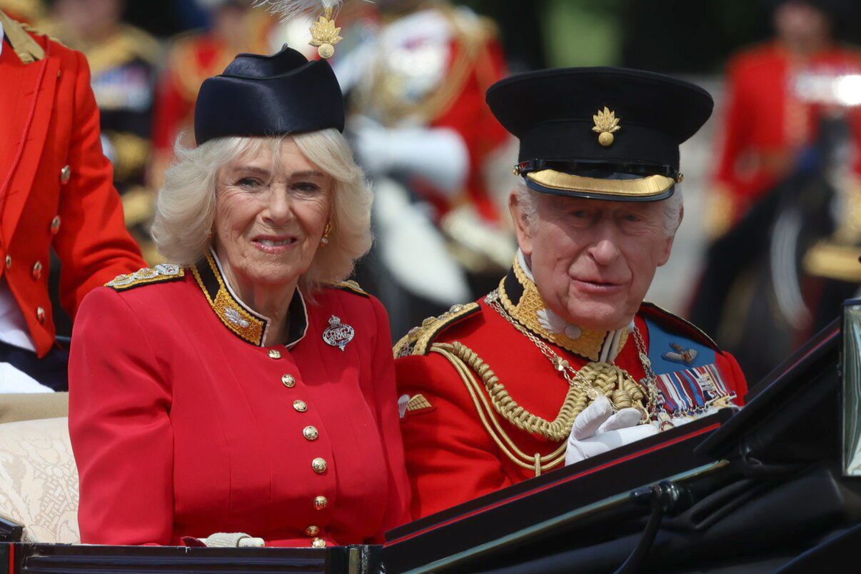 King Charles arrives at Trooping the Colour riding a wave of royal momentum
