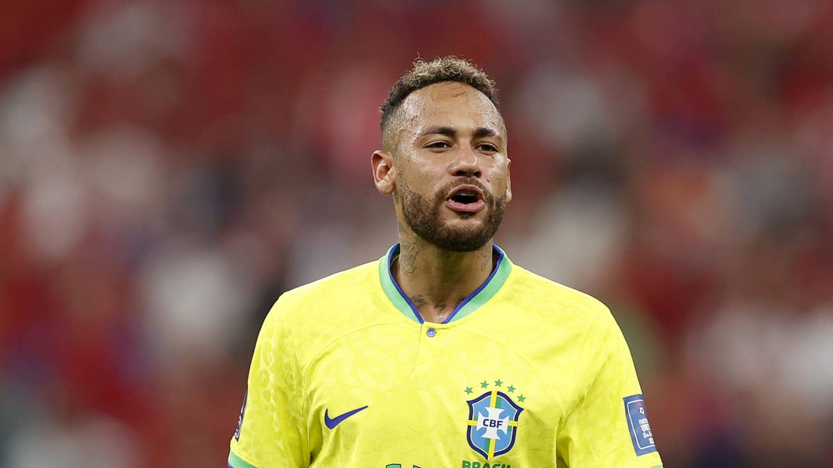 Is Neymar playing tonight for Brazil vs Morocco at the World Cup?