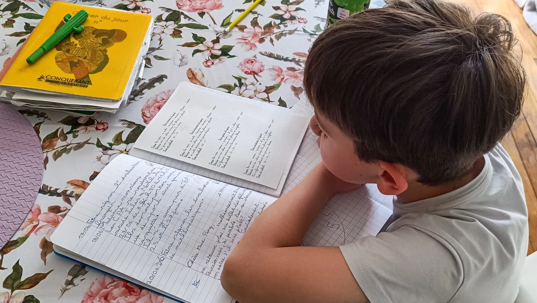 Balancing homework and child-led parenting