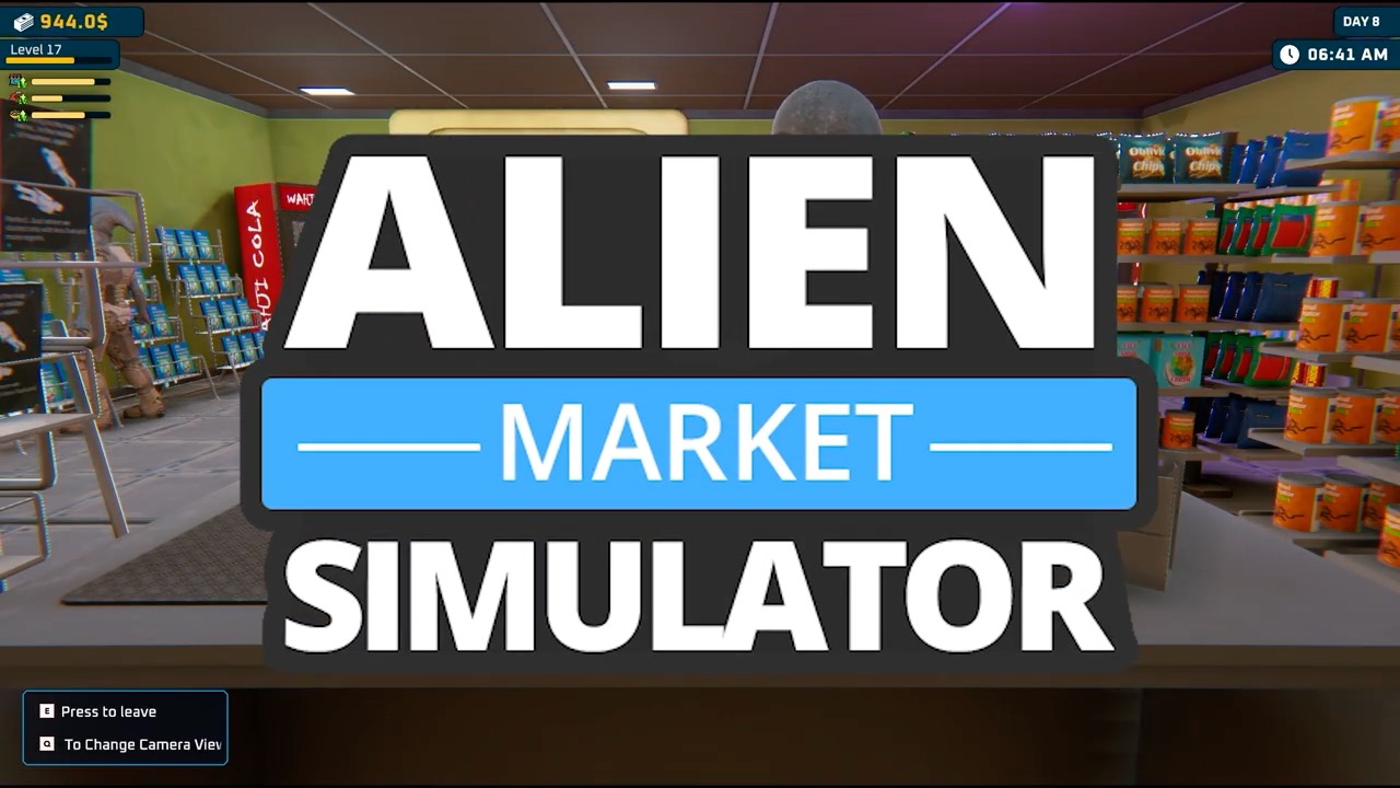 Alien Market Simulator official full release date trailer