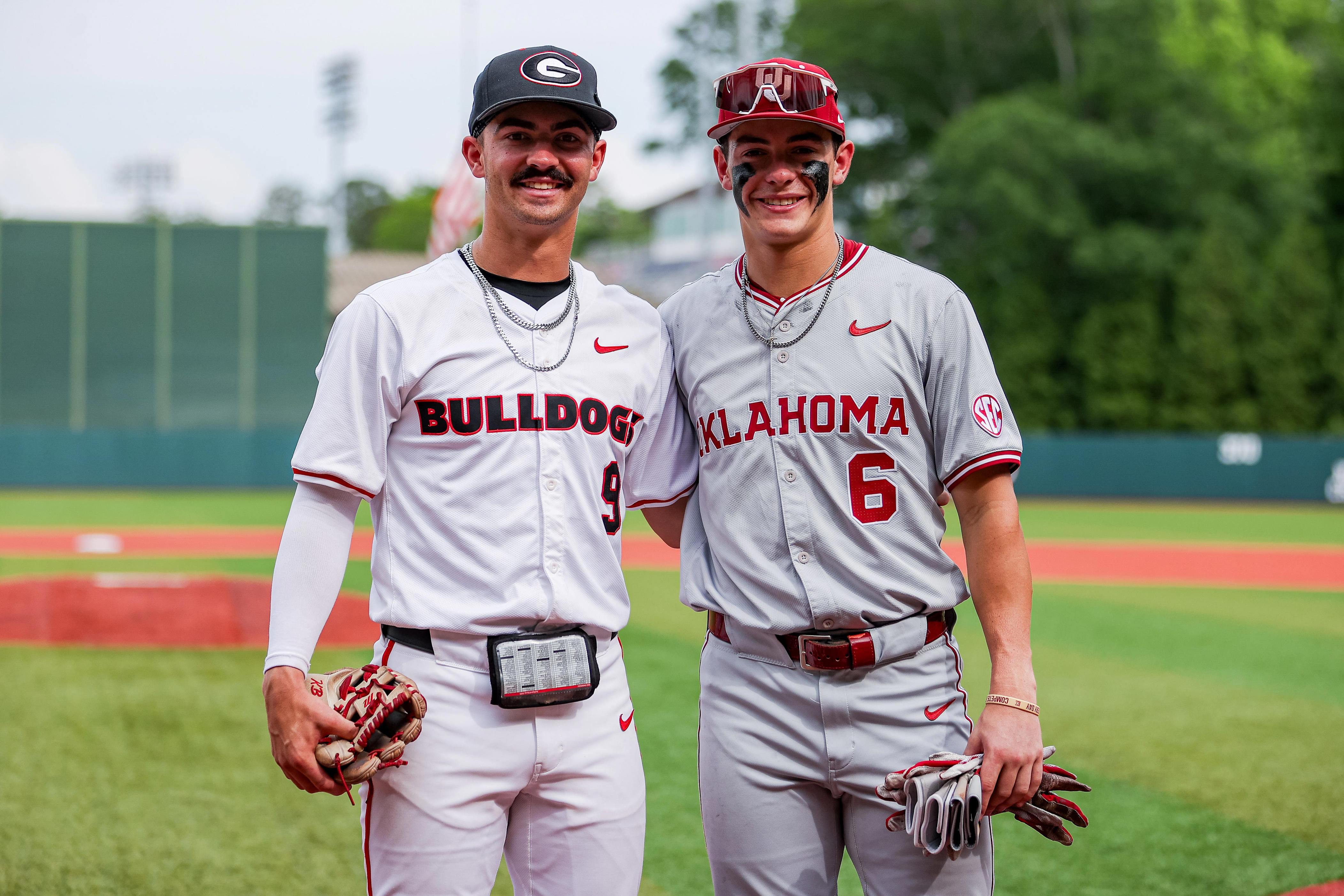 Are Kolby and Kyle Branch related? Meet Georgia, OU baseball stars at ...