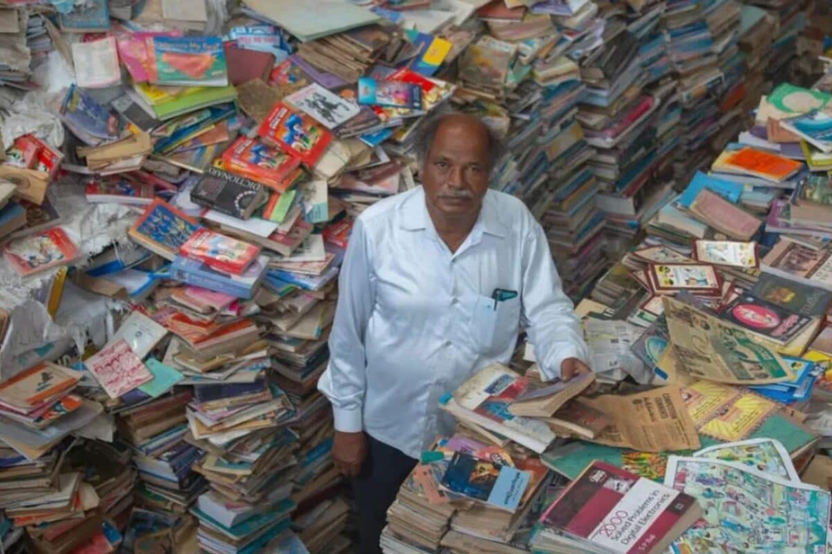 He sold his house to buy books, now his library has 20 lakh of them