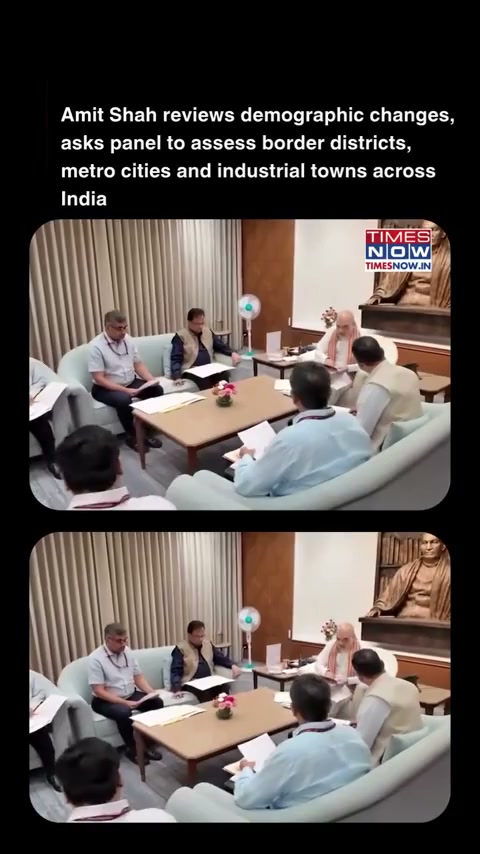 Union Home Minister Amit Shah chaired a high-level meeting on