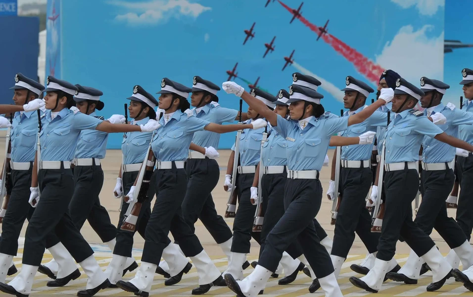 Rajnath Singh commissions first women NDA officers into IAF