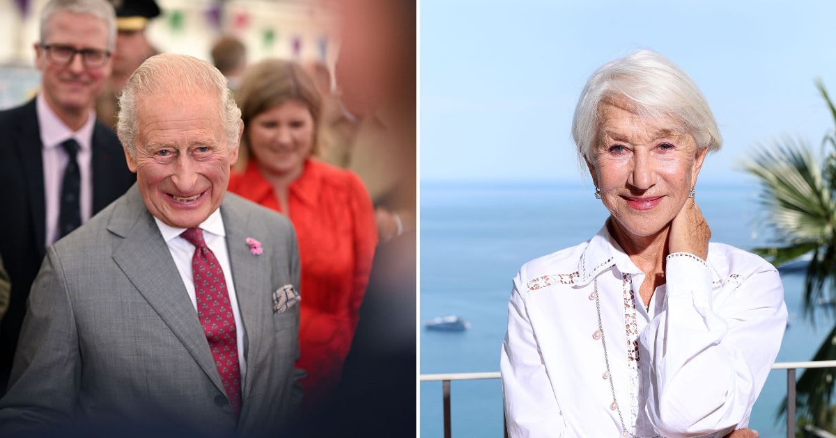 Helen Mirren receives rare honor from King Charles ahead of Trooping ...