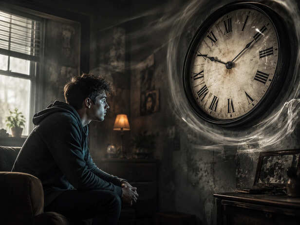 Why does time feel slower during difficult moments?