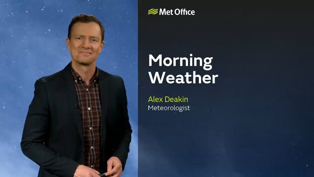 Met Office Friday morning weather forecast 13/03/2026