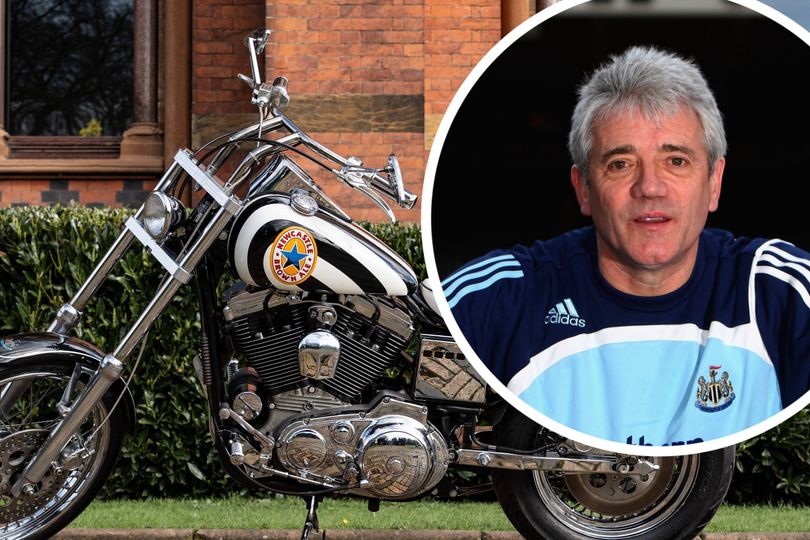 Kevin Keegan's Newcastle United Harley-Davidson to be auctioned for ...
