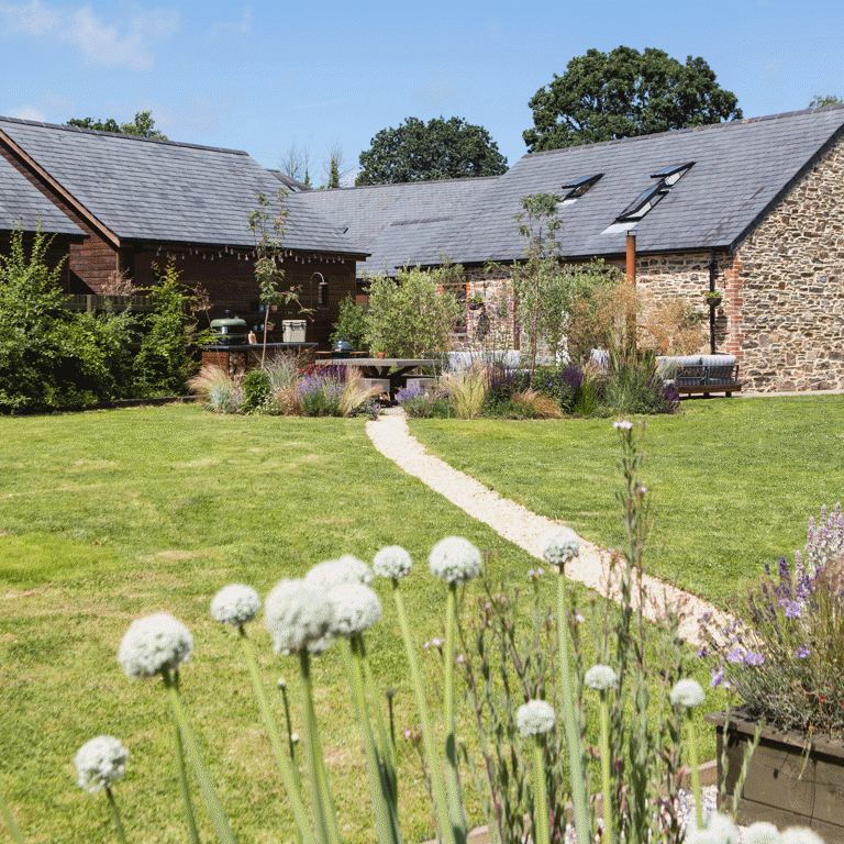 Tour this Cornish garden complete with a greenhouse, pergola and ...
