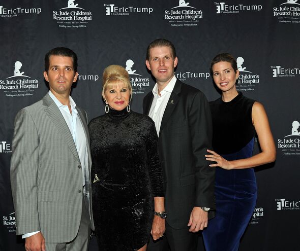 Ivana Trump's final five words to forgotten son Eric before she died