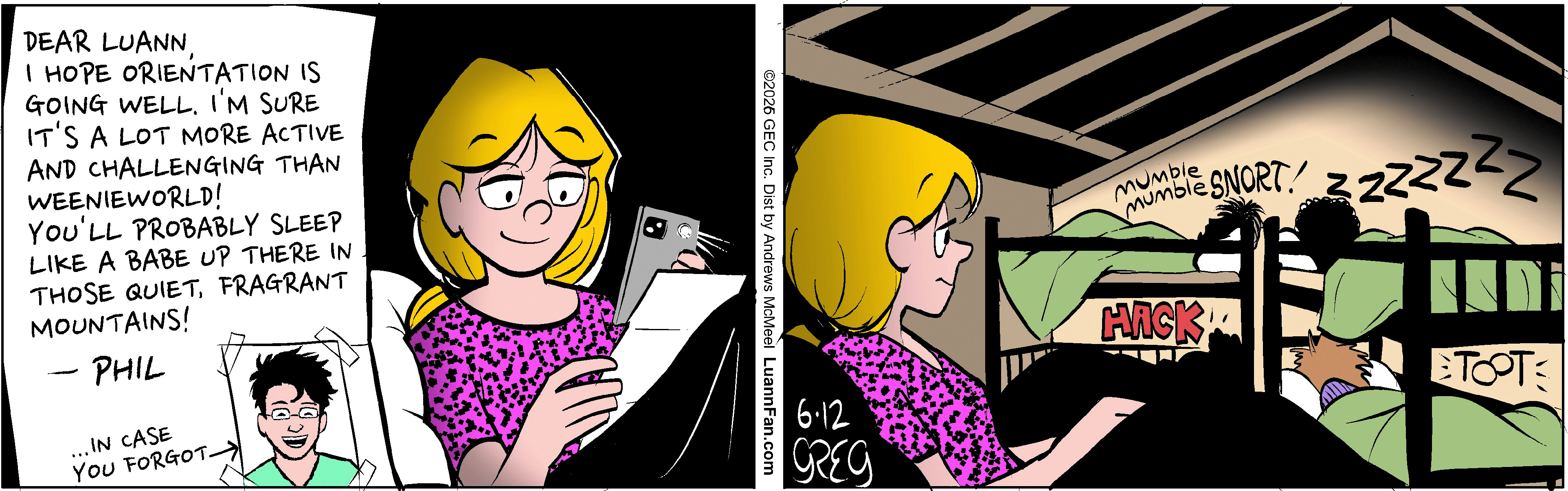 Luann by Greg Evans