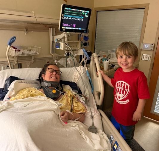 LaPorte woman paralyzed when tree fell on her car rehabbing in Chicago