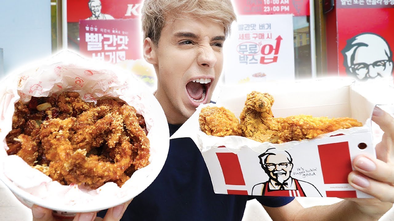 Comparing authentic Korean fried chicken against American KFC fast food