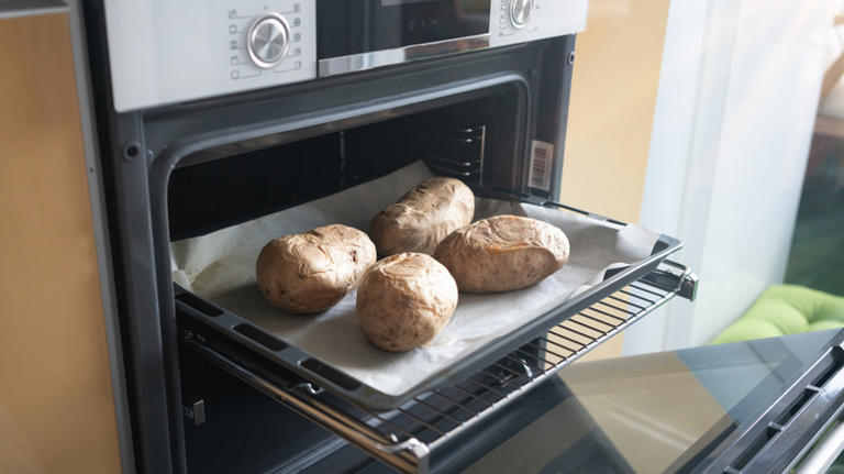 Why baked potatoes explode in the oven and how to prevent it