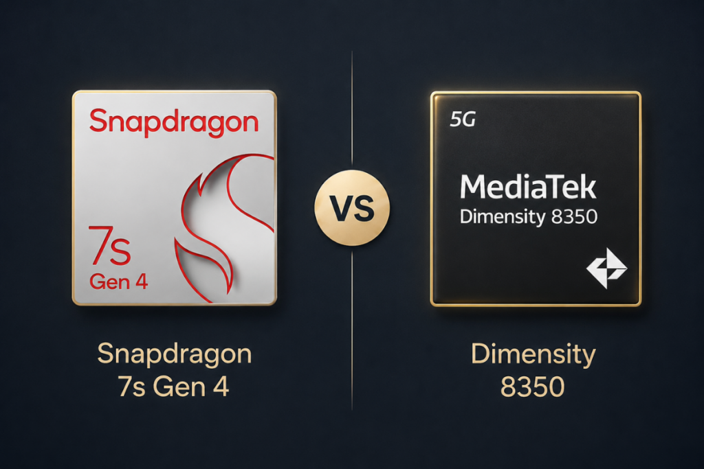 Snapdragon 7s Gen 4 vs Dimensity 8350: Benchmark score, spec sheet, and ...