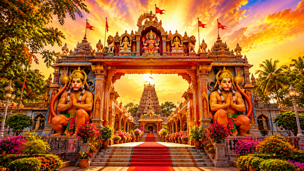 What makes this Hanuman temple so powerful?