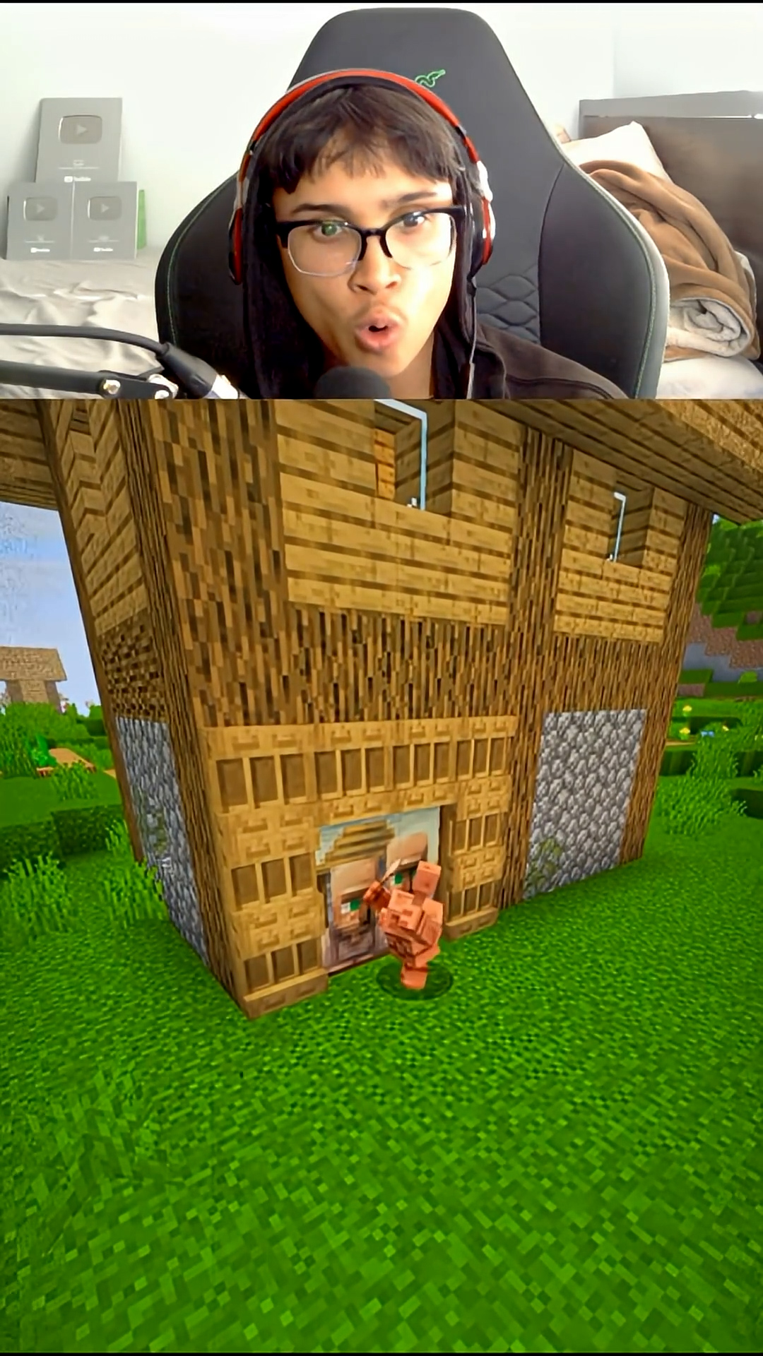 Creating sound tracks using copper golems in Minecraft