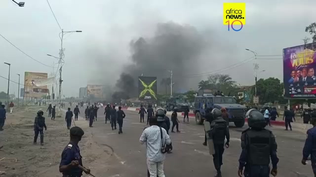 DRC: Rally against constitution change plan turns violent