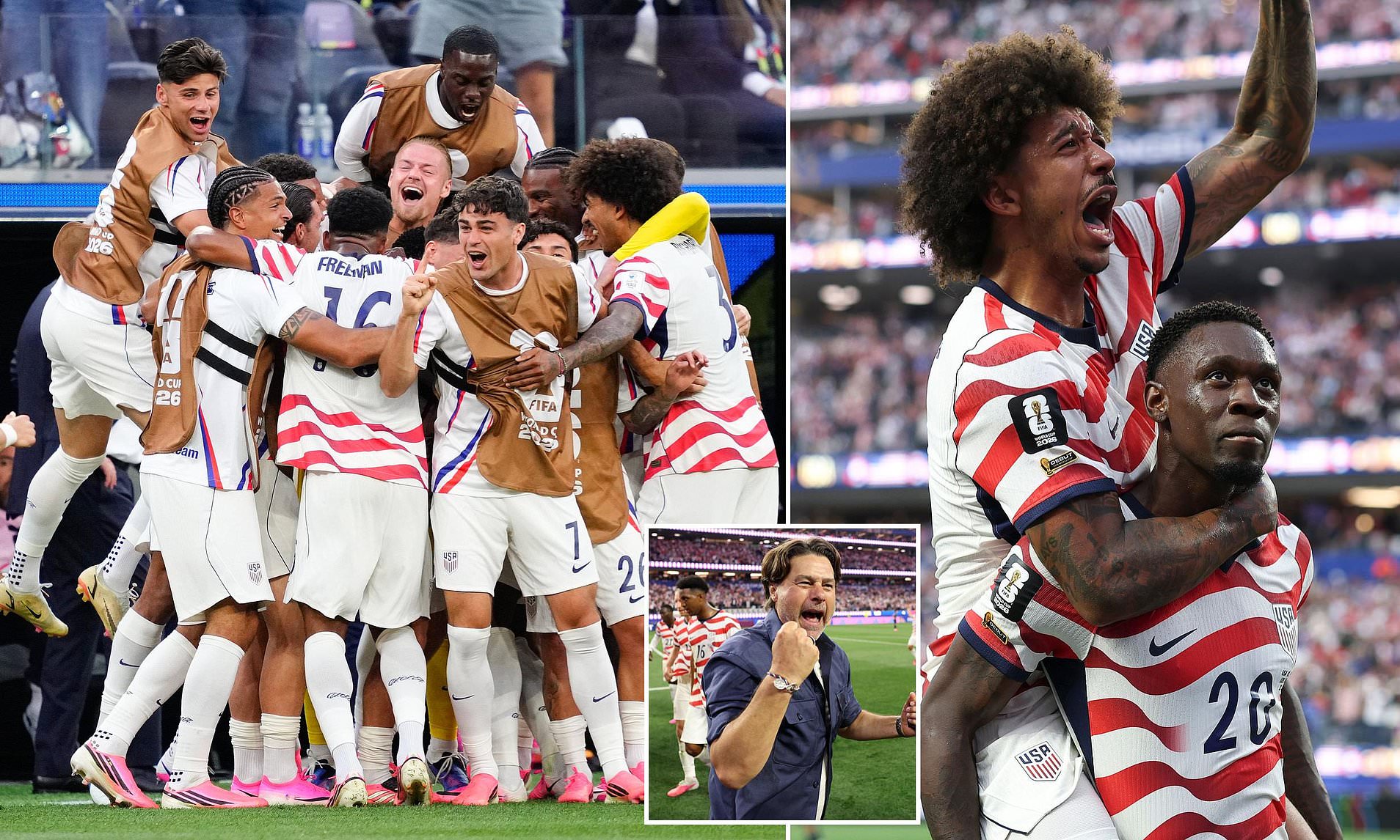 USA produces greatest-ever World Cup performance but faces nervous wait ...