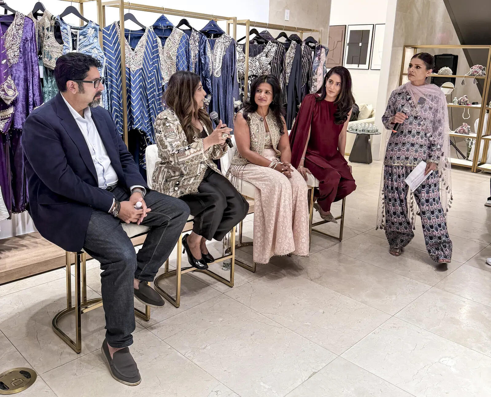 Indian, South Asian fashion celebrated at curated event at NYC's ...