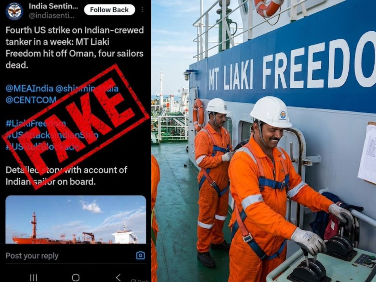 Fact check: 4 Indian seafarers killed on MT Liaki Freedom amid US-Iran ...