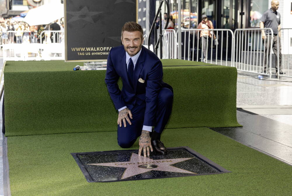 Gwiazda Davida Beckhama znalazła się w Alei Sław w Hollywood