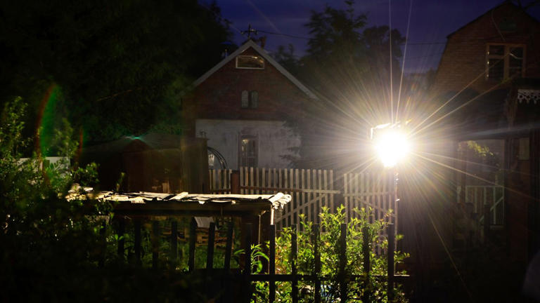 Does your neighbor leave their bright outdoor lights on all night?