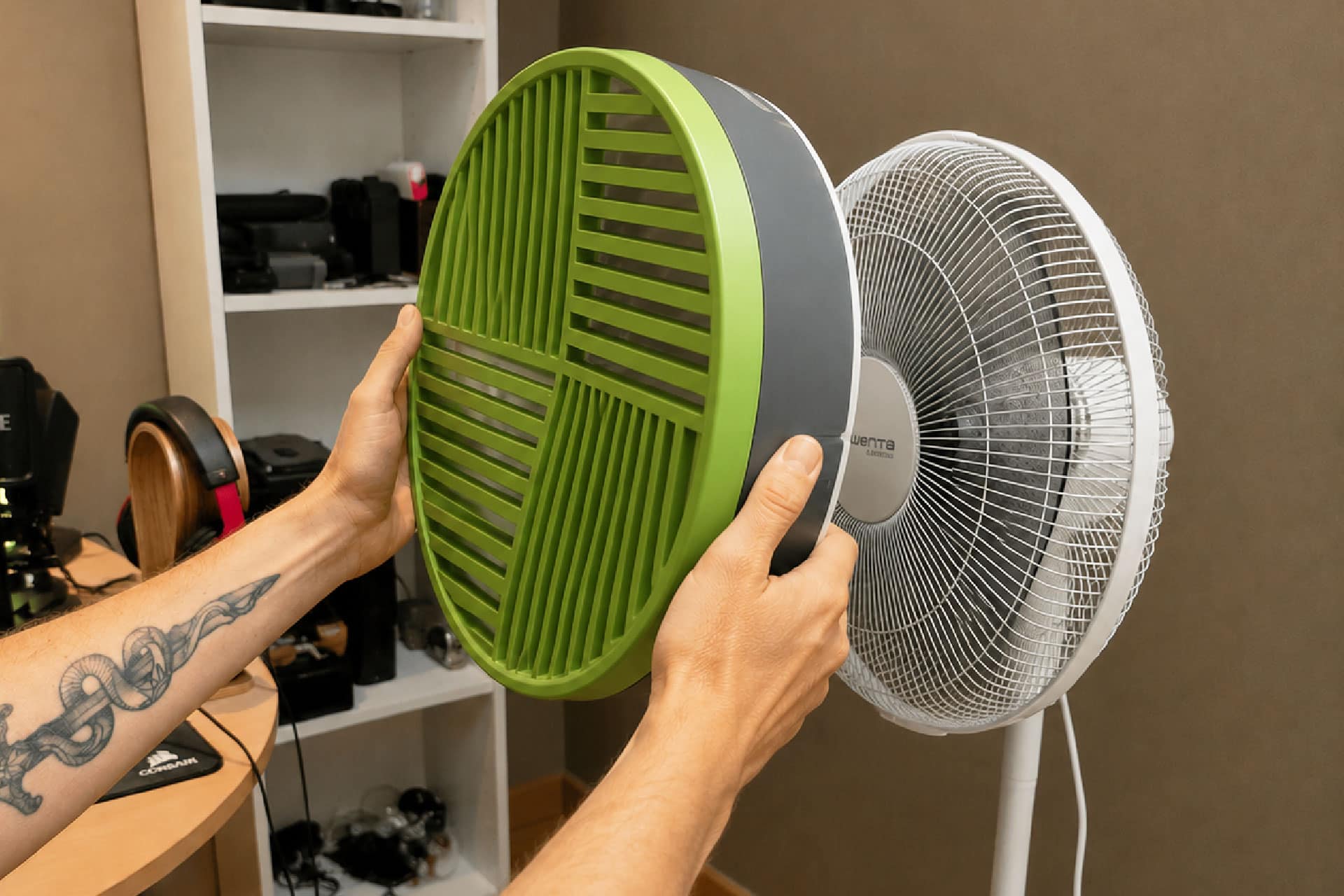Les plans 3D pour fabriquer un kit qui transforme les ventilateurs en ...