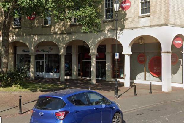Future of TK Maxx in town centre revealed after unit put up for sale
