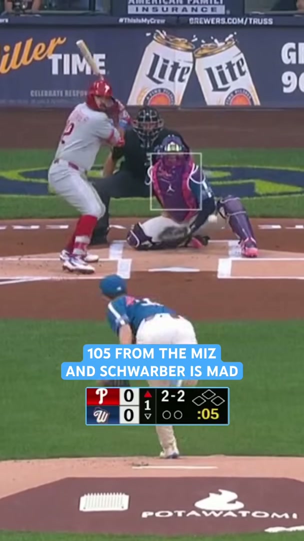 Batter argues after fastest pitch ever thrown by a starter
