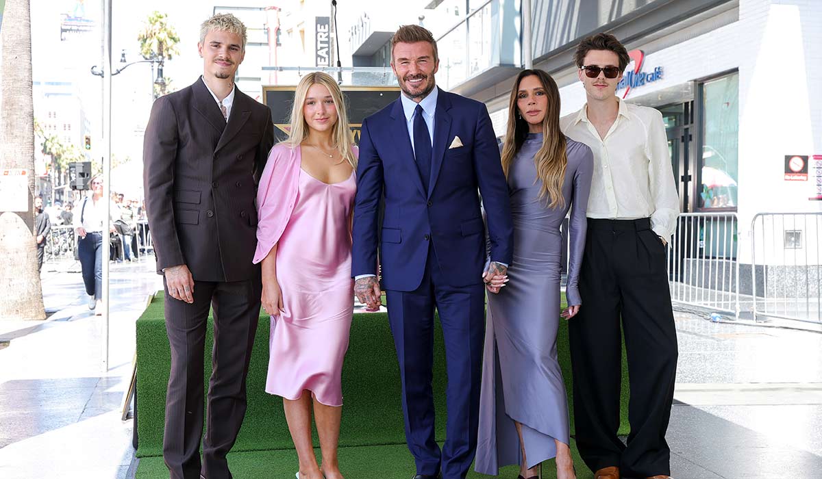 Beckhams turn out for David's Hollywood Walk of Fame ceremony