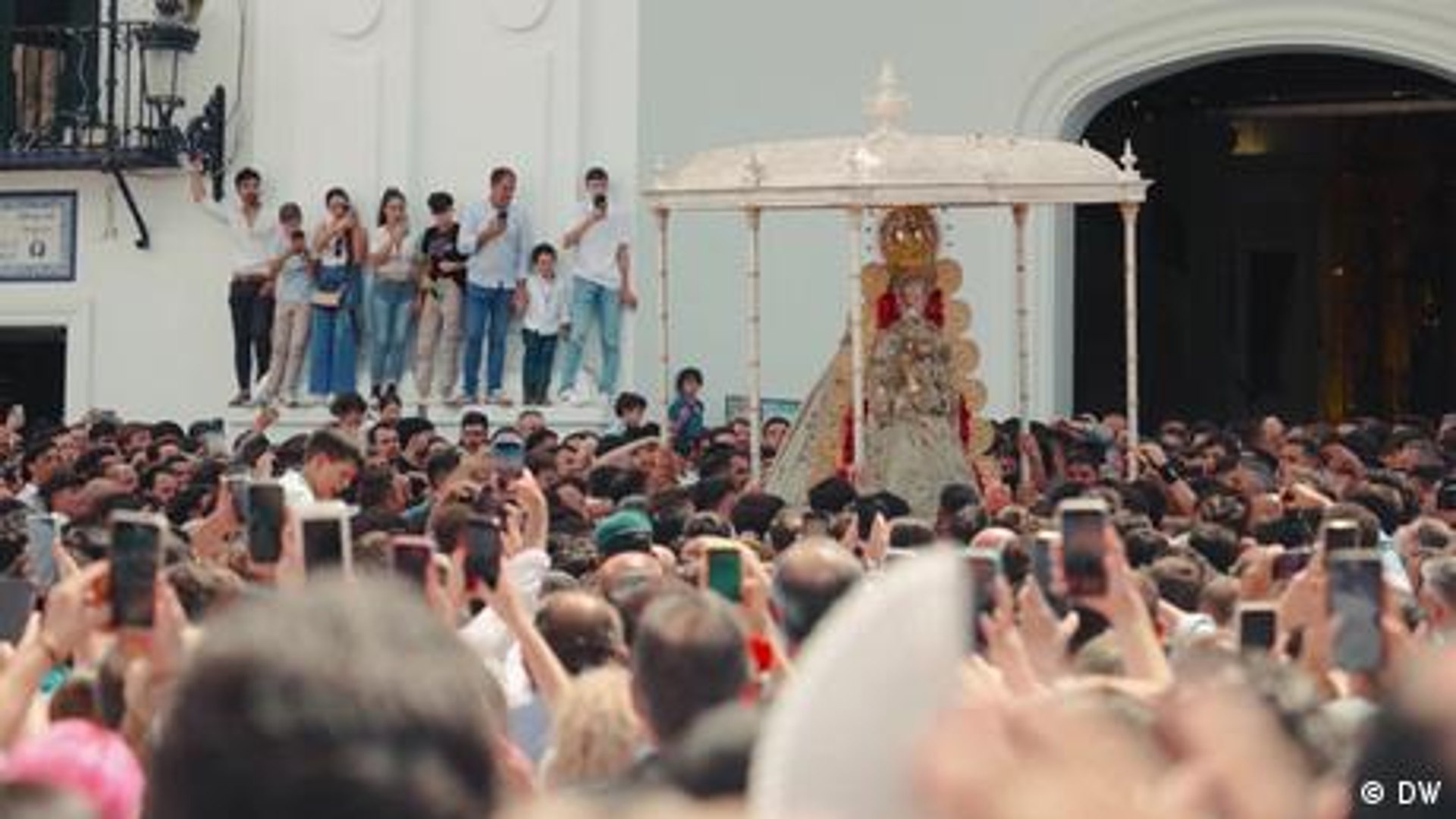 El Rocío: Hier feiern auch junge Spanier ihren Glauben