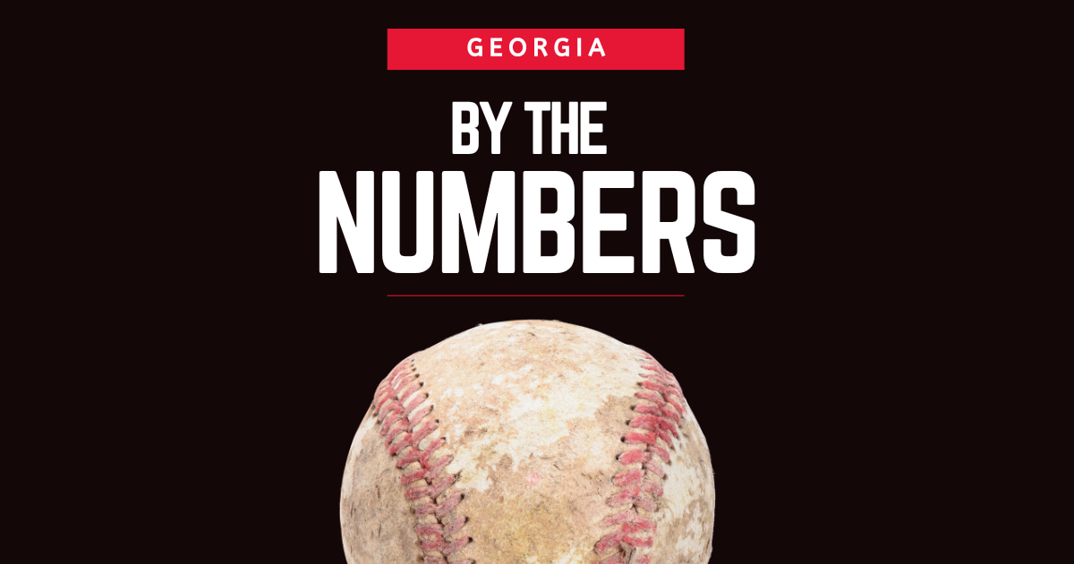 By the numbers (Georgia baseball)