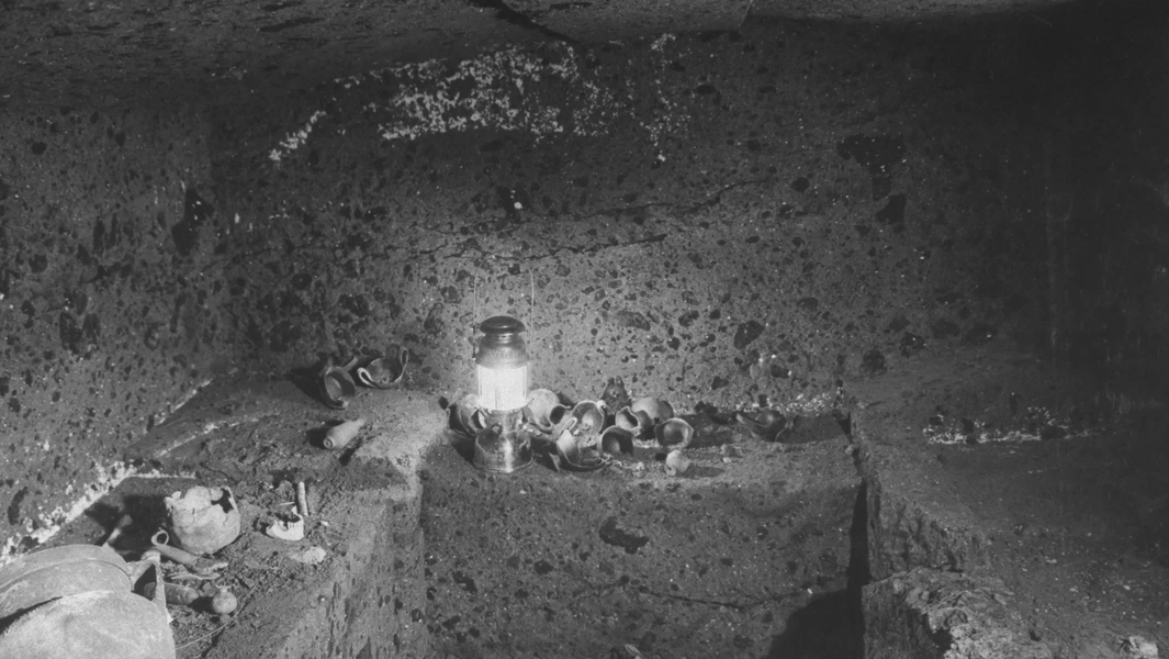 Rare intact Etruscan tomb unearthed at San Giuliano