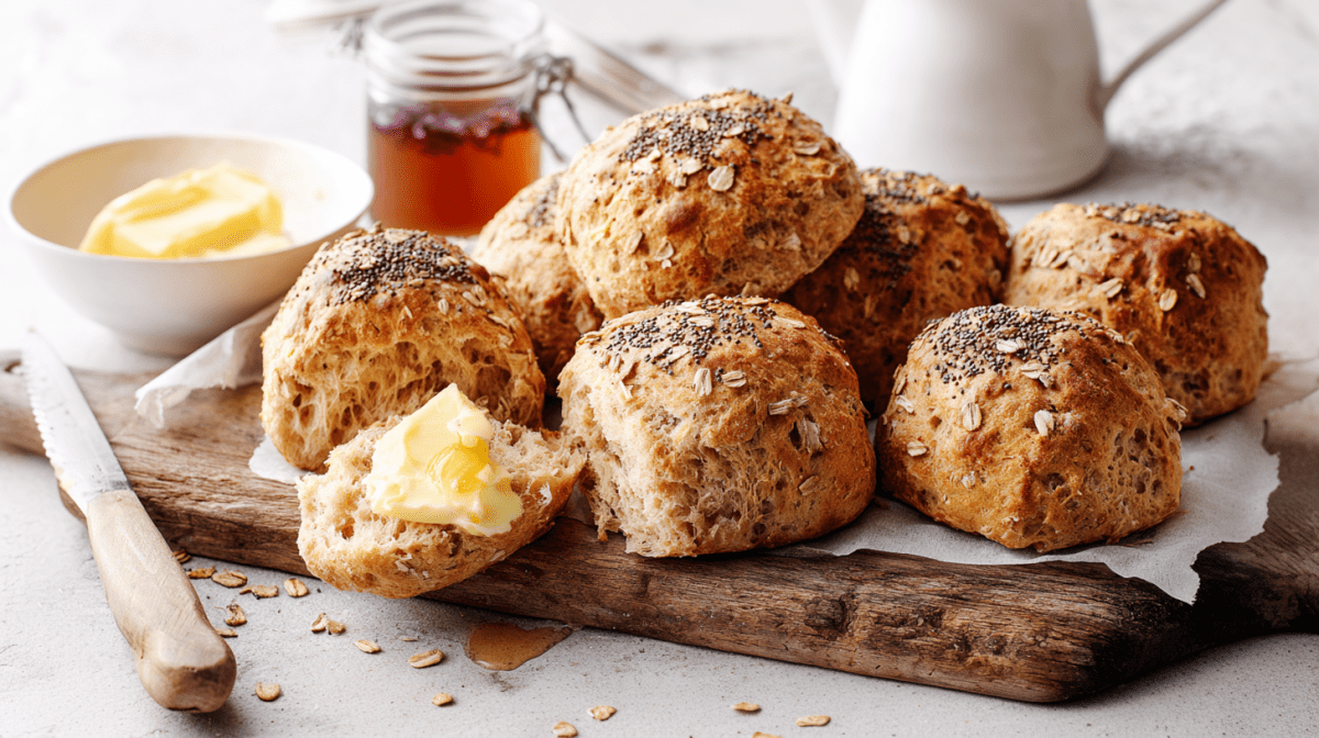 Morgenmuffel ade: Diese Haferbrötchen machen glücklich