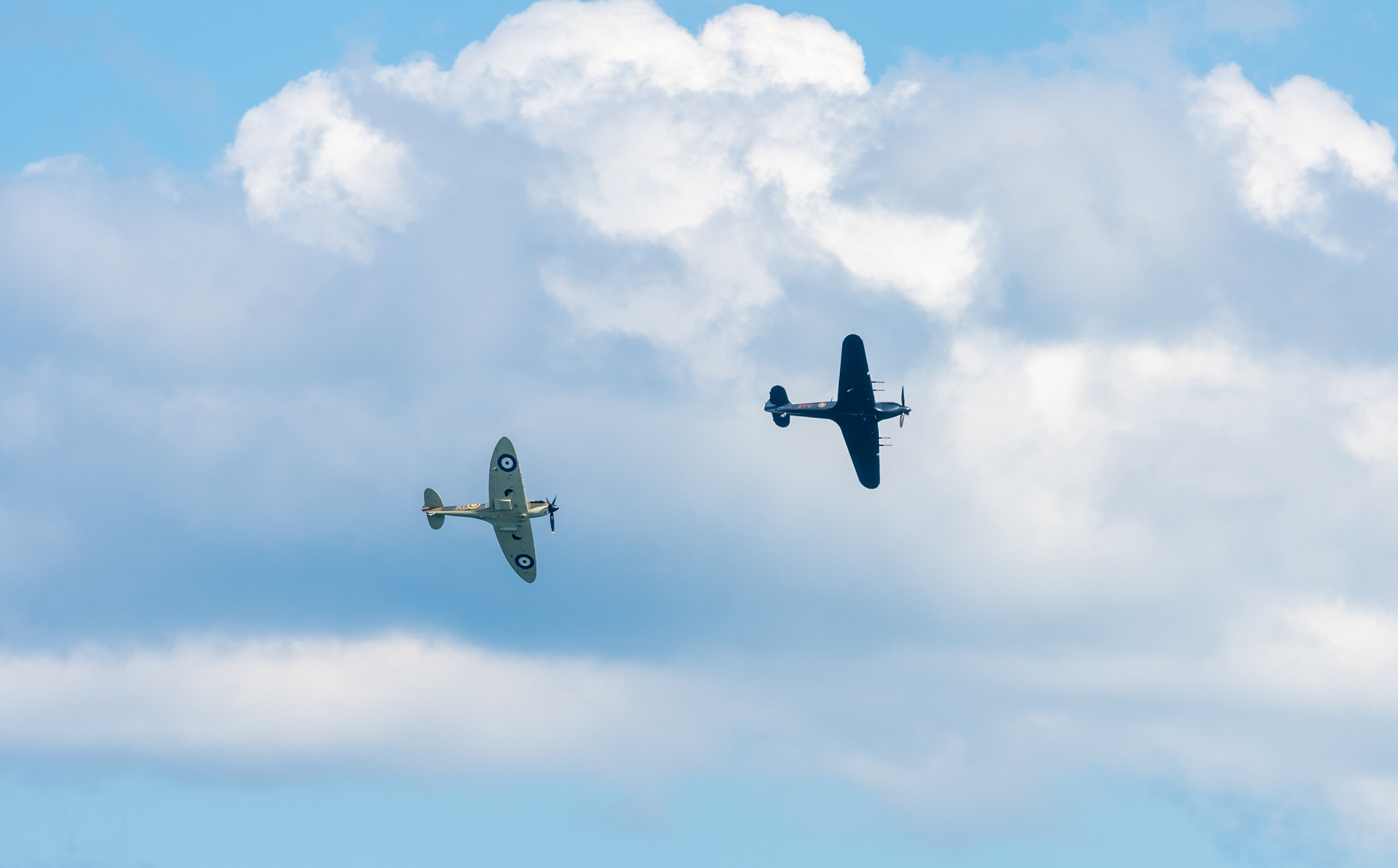 This is when you will see Spitfires flying over Sheffield and Doncaster ...