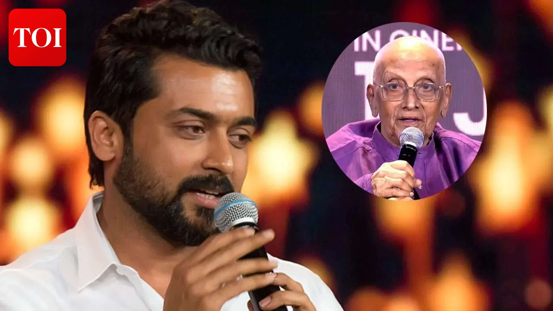 Suriya salutes Singeetham Srinivasa Rao after 'Sing Geetham' release ...